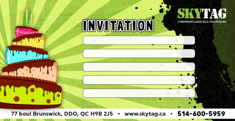 Trampoline and Laser Tag – Montreal’s party and event center